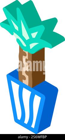 yucca-Elephantipes Farbe Symbol Vektor. yucca-Elephantipes-Zeichen ...