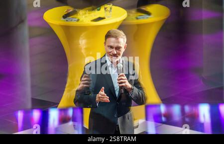 Mainz, Deutschland. Januar 2025. Christian Lindner (FDP), FDP ...
