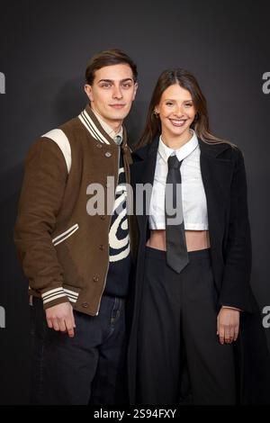 Fabio Valentino und Melissa Massetti während der italienischen Premiere ...