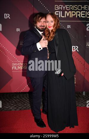 Daniel Christensen und Brigitte Hobmeier / Verleihung des Bayerischen ...