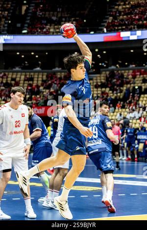 Herning, Dänemark. Januar 2025. Niklas Landin war 2025 beim IHF ...