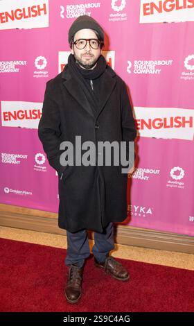 Michael Mitnick nimmt am 23. Januar 2025 an der Broadway ...
