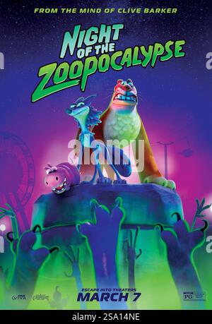 Nacht der Zoopokalypse (2025) unter der Regie von Ricardo Curtis und ...