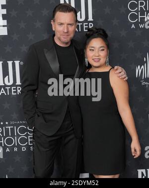 (L-R) Ewan McGregor und Jamyan McGregor kommen bei den 30. Jährlichen ...