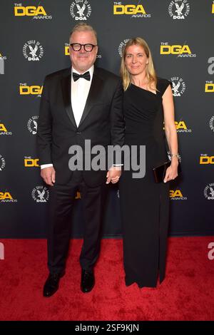 Alex Graves mit Begleitung bei der Verleihung der 77. DGA Awards 2025 ...