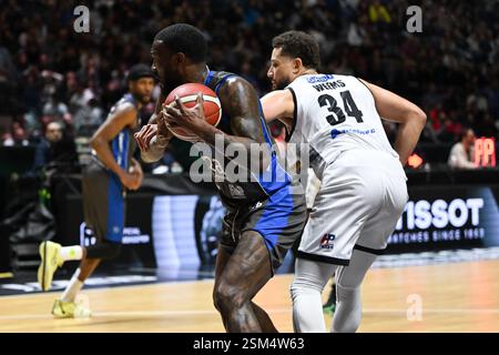Jason Burnell von Germani Brescia im Spiel des LBA Frecciarossa Final ...