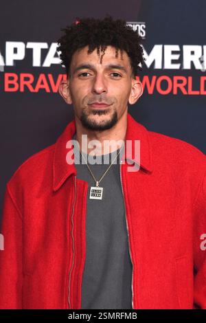 Khleo Thomas bei der Weltpremiere des Kinofilms Captain America: Brave ...