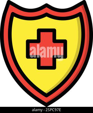 Schild Symbol Vektor, gefüllt flache Zeichen, solide Piktogramm ...