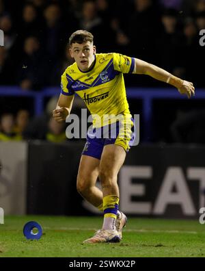 Josh Thewlis #2 of Warrington Wolves während des Spiels der Betfred ...