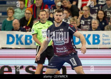 Flensburg, Deutschland. März 2025. Handball: Bundesliga, SG Flensburg ...