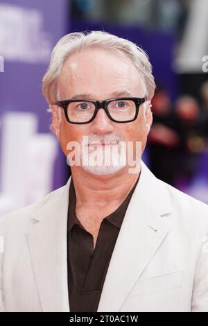 David Fincher kommt zu einer Vorstellung von The Killer beim BFI London ...