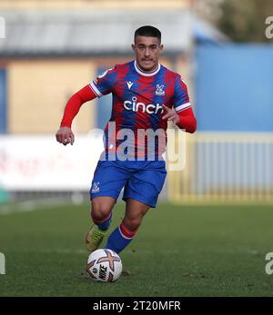 Danny Imray von Crystal Palace U21. - Crystal Palace U21 gegen ...