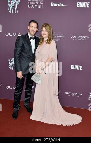 Marcel Remus und Nastassja Kinski zum Tribut an Bambi 2023 im JW ...