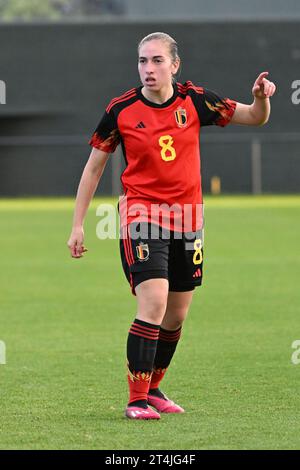 Tubize, Belgien. 31. Oktober 2023. Die Schiedsrichterin Ana Maria ...