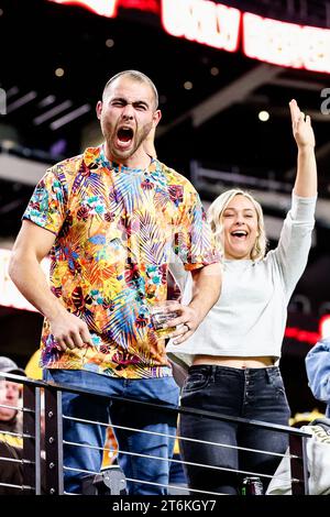 10. November 2023: Der Quarterback Andrew Peasley (6) der Wyoming ...