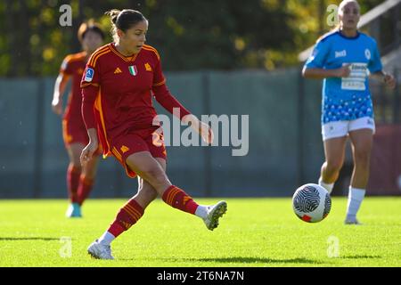 Laura Feiersinger von AS Roma in Aktion während des Fußballspiels der ...