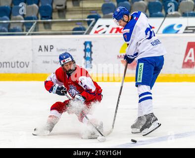 Von links Alexander Daniel Jencko aus der Slowakei und der Tschechische ...