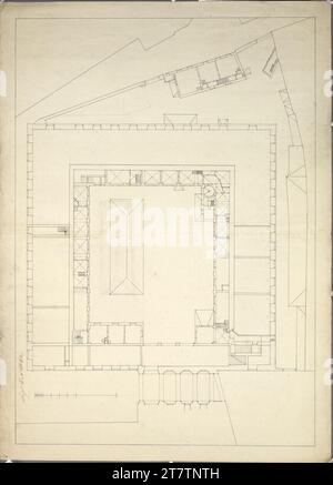 Franz Anton Hillebrandt (Architekt in) Wien I, Hofburg, Stallburg ...