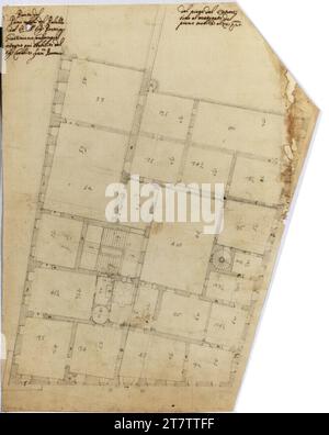 Francesco Borromini (Zeichner in) Roma, Palazzo Falconieri, Fassade ...