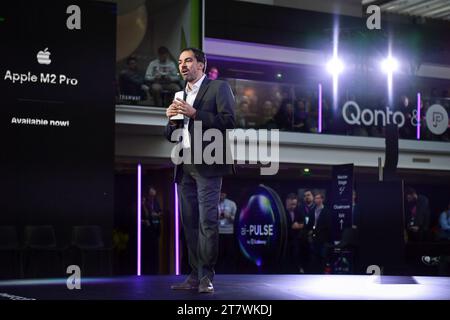 Paris, Frankreich. November 2023. Arthur Mensch, Mitbegründer und CEO ...