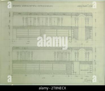 Wien-Leopoldstadt, Dianabad, Damendampfbad, Becken, Wand- und Deckenmalerei, Wand- und ...
