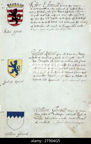 Buch der englischen Heraldik, Wappen von Robert Lord Ufford, William ...