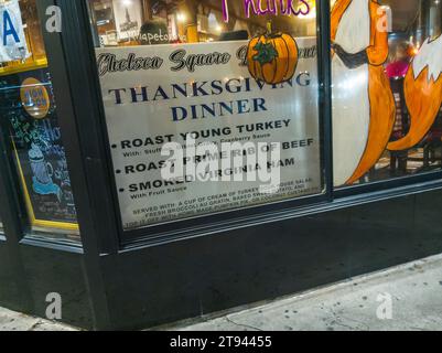 Das Chelsea Square Restaurant in Chelsea in New York beginnt am ...