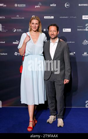 Andrea GERHARD, Schauspielerin und David BEHLE, Roter Teppich, Red ...