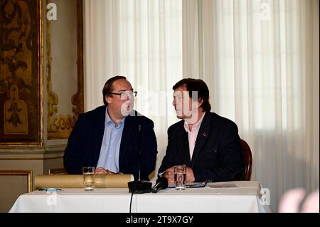 Hanns Philipp Albrecht alias Filip Albrecht und Pavel Travnicek bei ...