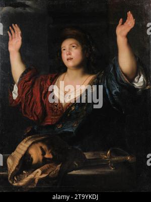 „Judith mit dem Kopf des Holofernes“ von Gerard Seghers, gemalt im 17 ...