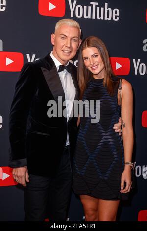 YouTube Music Artist Dinner Award 2023 Badmomzjay Jordan Napieray beim ...