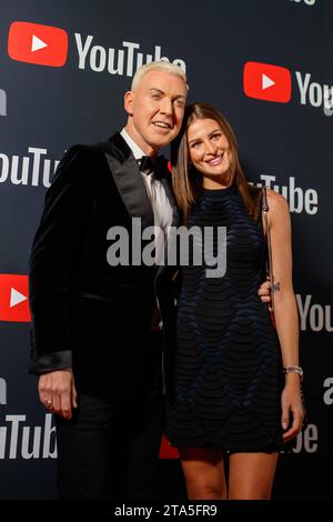 YouTube Music Artist Dinner Award 2023 Badmomzjay Jordan Napieray beim ...