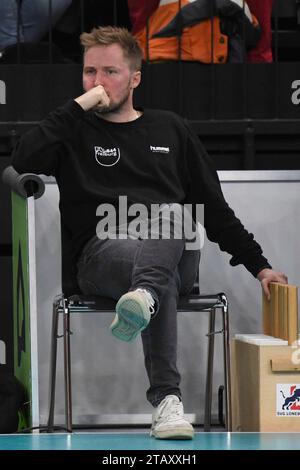 04.12.2023, LKH Arena, Lüneburg, GER; 1. VBL, SVG Lüneburg vs FT 1844 ...