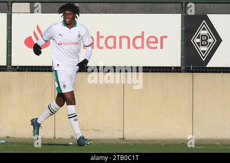 Mönchengladbach, Deutschland 03. Dezember 2023: A-Junioren-Bundesliga ...