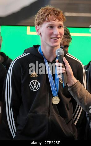 Frankfurt, Deutschland. Dezember 2023. Goldenes Buch der Stadt Frankfurt, GER, Offizieller ...