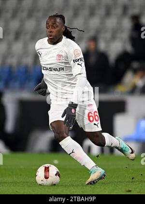 ISTANBUL: Arnaud Lusamba aus Pendikspor AS während des türkischen Super ...