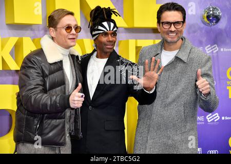 Matthias Schweighöfer, Fabrice Morvan und Simon Verhoeven bei der Premiere des Kinofilms 'Girl ...