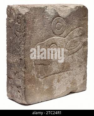 Krönungsstein von Motecuhzoma II. (Stein der fünf Sonnen) Azteken ...