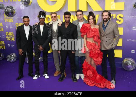 Elan Ben Ali, Fabrice Morvan und Tijan Njie bei der Premiere des ...