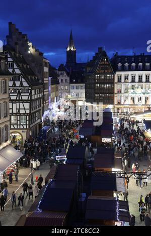 Straßburg, Frankreich. Dezember 2023. © PHOTOPQR/L'ALSACE/Jean-Marc ...