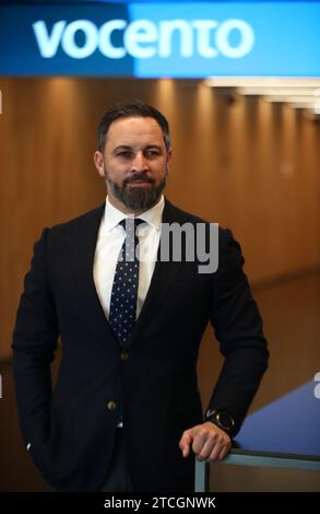 Madrid, 27.04.2021. Interview im ABC-Haus mit dem Anführer von Vox ...