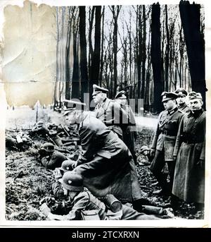 01/01/1940. Der Hauptmann der deutschen Armee, Walther von Brauchitsch ...