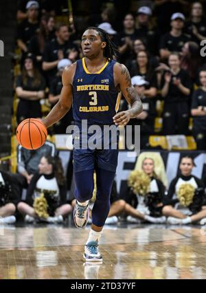 15. Dezember 2023: Northern Colorado Bears Guard Langston Reynolds (3 ...