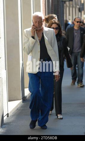 Mailand, 16-12-2023 Lorenzo Riva der berühmte Stylist starb heute im ...