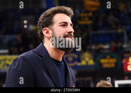 Davide Villa, Coach della Urania Basket Milano beim Wegreenit Urania ...