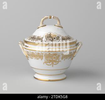 Tureen mit dem Wappen von Hendrik Peter Godfried Quack und Isabella ...