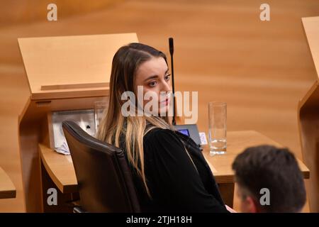 Meghan Gallacher MSP Conservative beim ersten Treffen der neuen MSPs ...