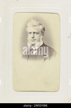 Studio-Porträt von Jan van Geuns in Toga, um 1863 - um 1866 ...