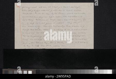 Brief an Ina van Eibergen Santhagens-Waller, Richard Nicolaüs Roland ...