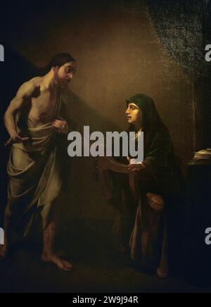 Auferstehung, Christus erscheint seiner Mutter, Christus erscheint Maria Magdalena, Christus in ...